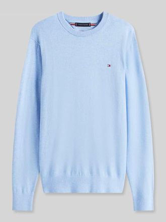 Tommy Hilfiger Regular Fit Pullover aus Baumwoll-Kaschmir-Mix