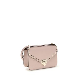 Valentino Garavani Womens Multicolor Calf Leather Bos Taurus Shoulder Bag