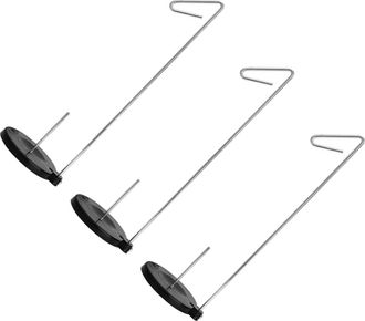 OSALADI 3 Stück Teiliges Kunststoff-spulenhalter für Nähmaschinen Einzelner mit Stabilem Sockel Kompatibel für Haus Industrienähmaschinen Gleichmäßige Fadenve