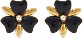 Furla Ohrringe - Ohrringe Furla Flora - Gr. unisize - in Schwarz - f&uuml;r Damen