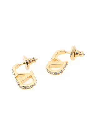 Valentino Garavani Womens Earrings (h.17m Orocrystal Orecchini