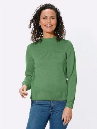 Witt Strickpullover Pullover Langarm Materialmix