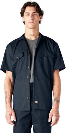 Dickies Work Chemise Manches courtes Homme, Bleu (Dark Navy 1), 3X-Large