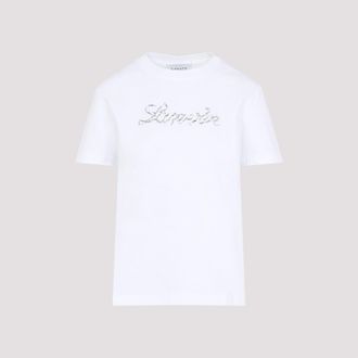 Lanvin T-shirt &agrave; logo brod&eacute; Lanvin
