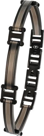 Tom Tailor Tom Tailor Armband f&uuml;r Herren, Edelstahl, 19+1,5+1,5 cm, Bicolor, Geschenkidee, Armschmuck, Herrenschmuck, 2100683