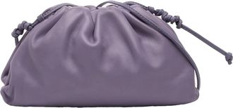 Bottega Veneta Hobo Bags - Lambskin The Mini Pouch Crossbody - Gr. unisize - in Orange - f&uuml;r Damen