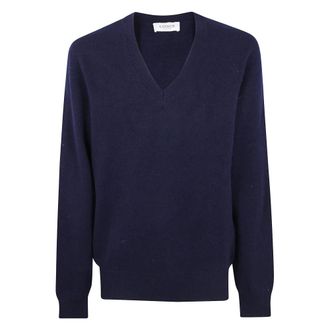 Laneus Homme, Pulls, Bleu, Taille: XL Collection de Pulls Homme Élégants