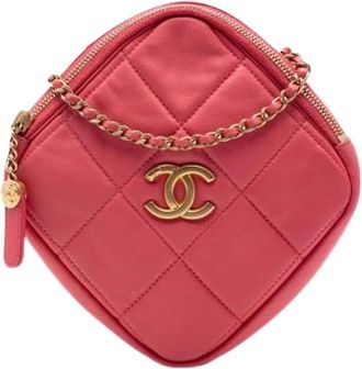 Chanel Sac bandouli&egrave;re mini vintage doccasion - Femme - Pre-owned - Rose - Taille: ONE Size