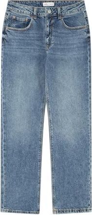 Springfield 5.g.b. Jeans Straight, Bleu Acier, 36 Femme