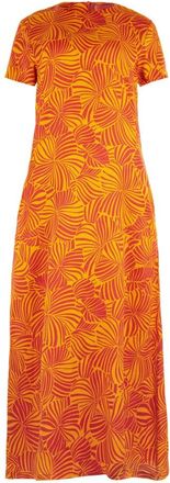 Gallo Gallo, Femme, Robes, Multicolore, Taille: 40 FR Longue Robe en Viscose