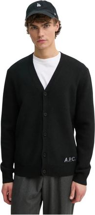 A.P.C. A.p.c., Herren, Strickwaren, Schwarzk, MGr&ouml;&szlig;e