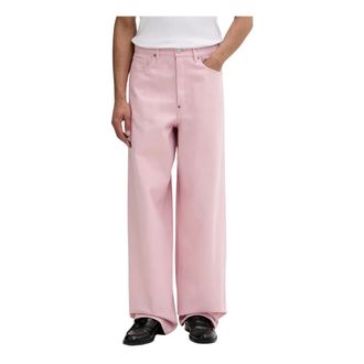 Kenzo Turn Up Wide Fit Jeans - - Jeans - Herren - Rosa - W30