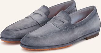 Santoni Penny-Loafer Carlo blau
