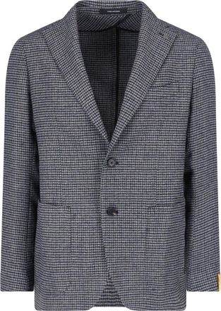 Tagliatore Single-Breasted Wool Blazer