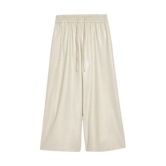 Max Mara Wide Hosen - - Trousers - Damen - Beige - L