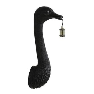 Light & Living Light Living Ostrich Applique Murale Int&eacute;rieure Noir