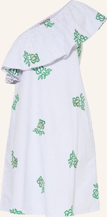 Essentiel One-Shoulder-Kleid Jusjus Mit Schmucksteinen Und Pailletten blau