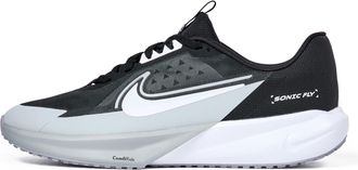Nike Sonic Fly Sneaker, Black/White/Wolf Grey, 38.5 EU