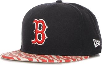 New Era Boston Red Sox Animal Visor Kappe - - Accessories - Herren - Schwarzk - ONE SIZE