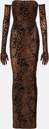 Alex Perry Bedruckte Robe