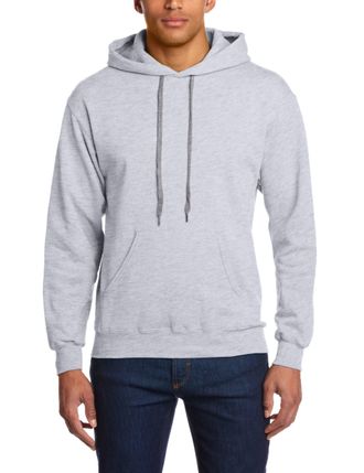 Fruit Of The Loom Herren Sweatshirt 12208B, Gr. 44/46 (S), Grau (94 graumeliert)