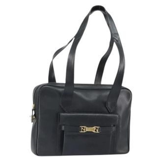 Fendi Pre-owned Leder-Schultertasche - - Pre-owned - Damen - Schwarzk - ONE SIZE