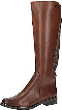 Caprice Femme 9-25513-41 Bottes Plates, Cognac Comb, 42 EU