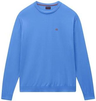 Napapijri Pull droit Decatur 2.0 &agrave; logo brod&eacute; en coton