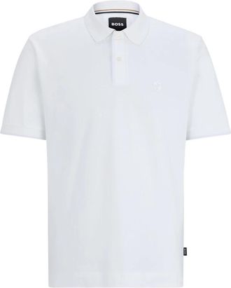 HUGO BOSS Parlay 210 Polo - - Tops - Herren - Wei&szlig; - S