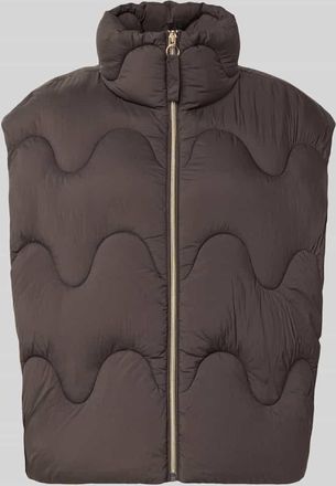 Jake*s Casual Regular Fit Weste mit Stehkragen