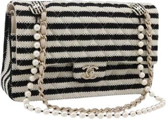 Chanel Pre-owned Vintage Cotton Jersey Shoulder Bag - Femme - Pre-owned - Multicolore - Taille: ONE Size