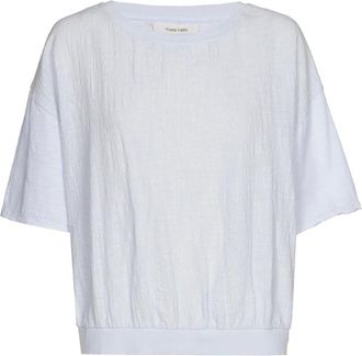 Marie M&eacute;ro Femme, Blouses et Chemises, Bleu, Taille: 40 FR T-shirt Fantaisie