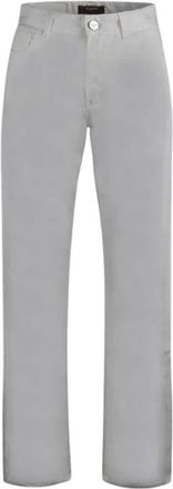 Moorer Femme, Pantalons, Blanc, Taille: 40 FR Pantalon Slim-fit