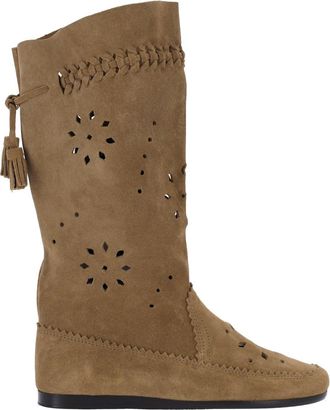 Isabel Marant Welky Suede Ankle Boots