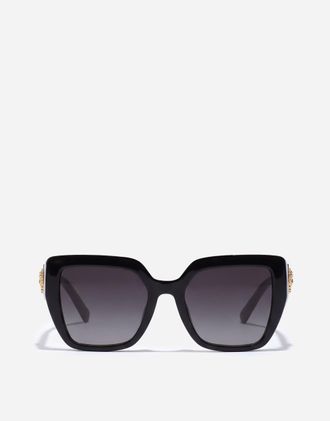 Dolce & Gabbana Devotion Sunglasses - Frau Neuheiten Schwarz Onesize