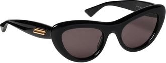 Bottega Veneta Femme, Accessoires, Noir, Taille: ONE Size Bv1282S Lunettes de soleil oeil-de-chat