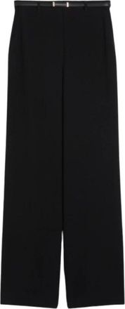 Max Mara Femme, Pantalons, Noir, Taille: 40 FR Jez Wide Pantalons