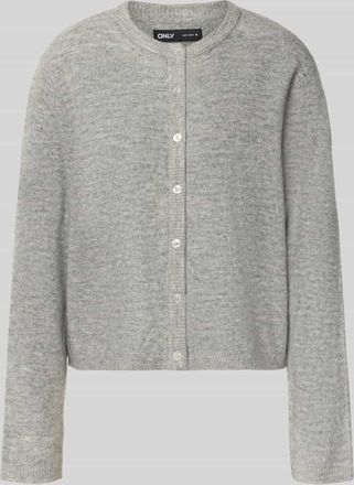 Only Loose Fit Strickjacke mit Rundhalsausschnitt Modell SIMONI