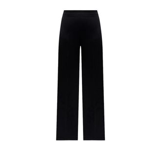 Twinset Femme, Pantalons, Noir, Taille: 40 FR Pantalon &Eacute;vas&eacute; avec Logo