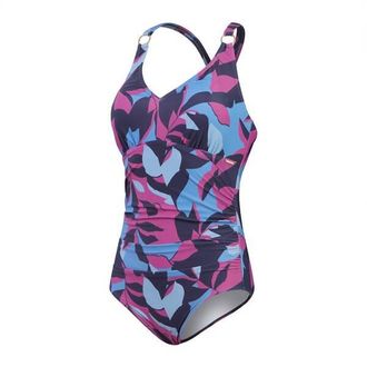 Speedo Damen Schwimmanzug SPDSCU VNCK PRNT 1PC AF BLUE/PINK