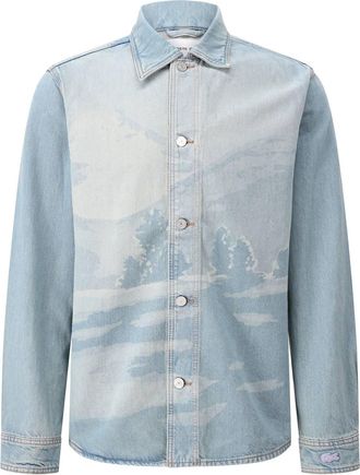 Lacoste Freizeithemd aus Denim