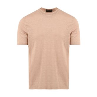FILIPPO DE LAURENTIIS Homme, Tops, Rose, Taille: M T-shirt &agrave; manches courtes et col rond