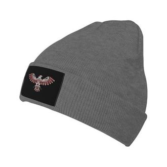 Generic Eagle Style Am&eacute;rindien Unisex Bonnet De Trawler Coupe-Vent Skull Cap Chaud Bonnets Tricot&eacute; pour Jogging Ski Sport
