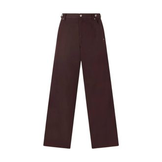 Roberto Cavalli Weite Bein Zimmermannshose - - Trousers - Herren - Braun - W32