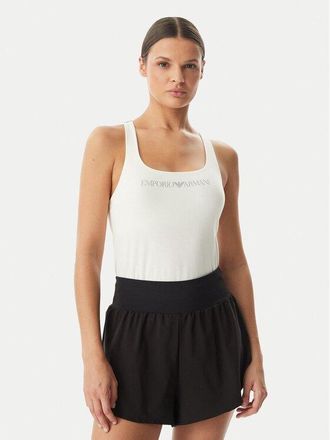 Emporio Armani Top EW002903 AF19026 U1131 Wei&szlig; Slim Fit