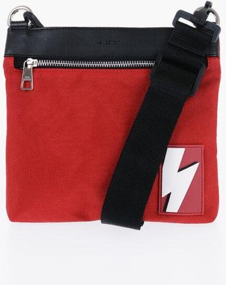 Neil Barrett Nylon Sacoche With Removable Straps Gr&ouml;&szlig;e Unica