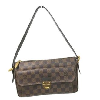 Louis Vuitton Sac bandouli&egrave;re en toile Damier Pre-owned - Femme - Pre-owned - Brun - Taille: ONE Size