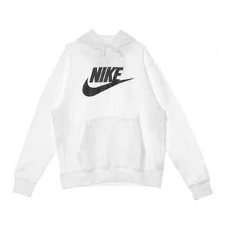 Nike Club Hoodie Pullover - - Sport - Herren - Wei&szlig; - 3XL