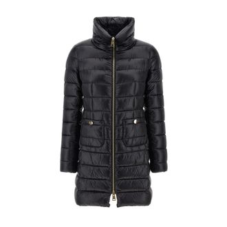 Herno Maria Daunenmantel - - Coats - Damen - Schwarzk - L