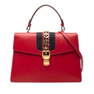Gucci Pre-owned Sylvie Satchel - - Pre-owned - Damen - Rot - ONE SIZE